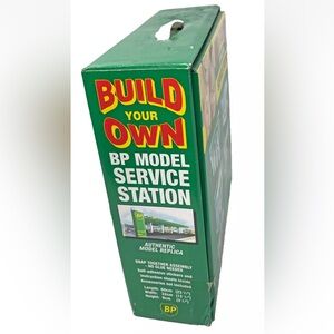 Toys | Bp Model Build Your Own Service Station 1995 Edition New | Poshmark